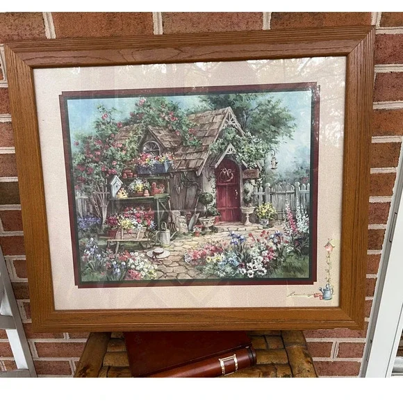 Rare Home Interiors Framed Art